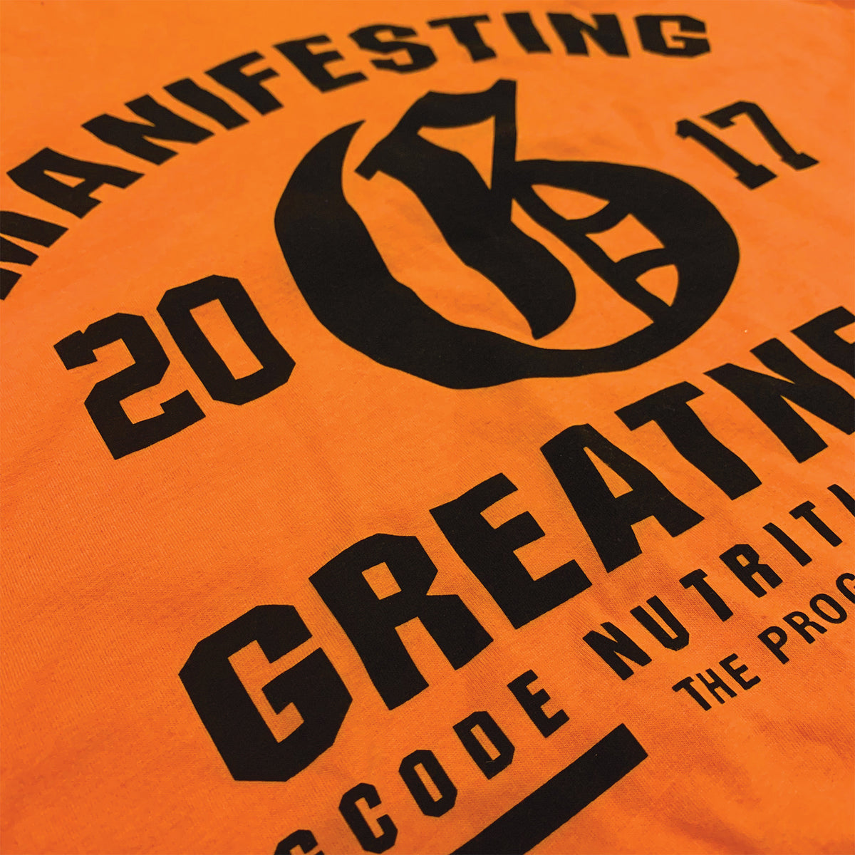 The Program '23 'Manifesting Greatness' Shirt – GCode Nutrition