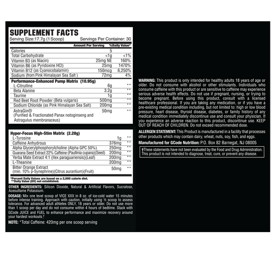 Supplements – GCode Nutrition